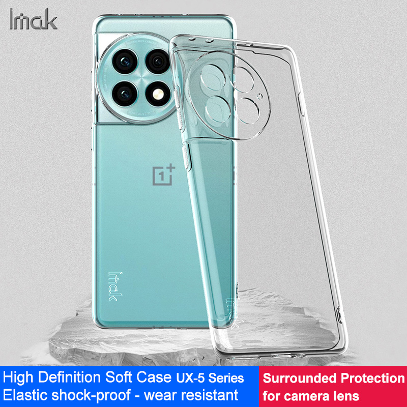 Imak OnePlus Ace 2 Pro 5G / 1+ Ace 2 Pro 5G TPU ซิลิโคน ฝาหลัง เจลลี่นิ่ม เคสโทรศัพท์ กันกระแทก ...