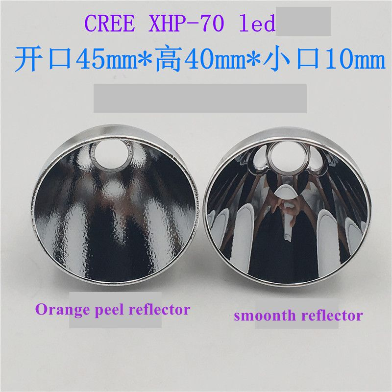 ไฟฉาย led สะท้อนแสง สําหรับ CREE XHP-70 45x40x10 | Shopee Thailand