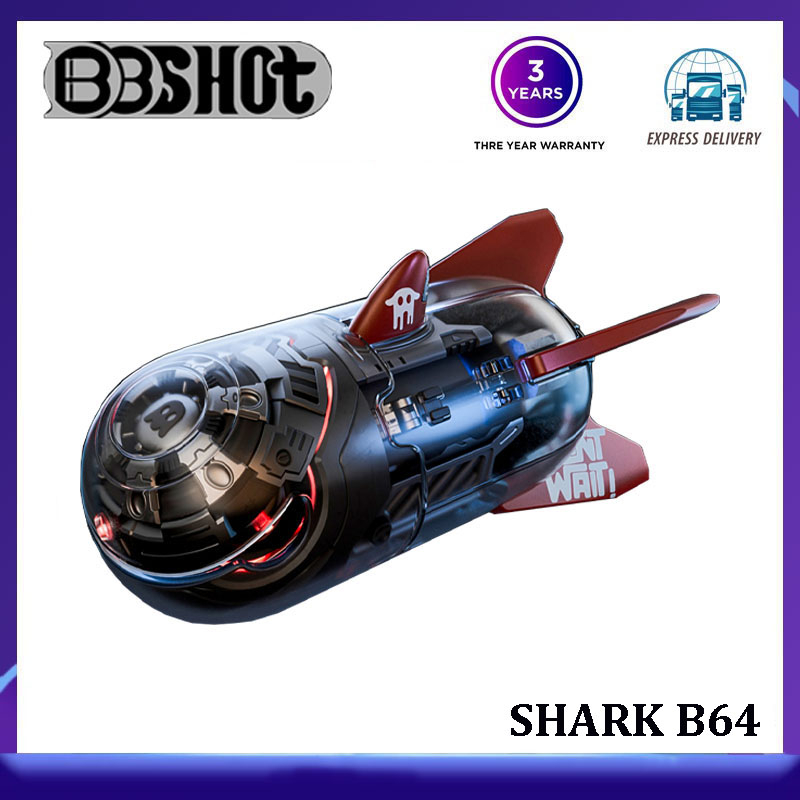 (พร้อมส่ง)BBSHOT Bin BOY Shark B64 เครื่องเล่นจรวดฉลาม | Shopee Thailand