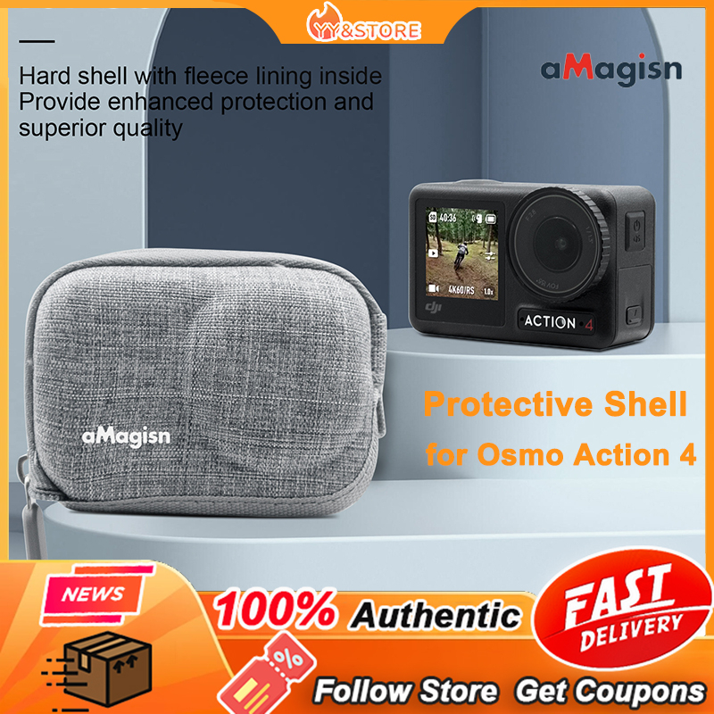 Amagisn Osmo Action 4/3 กระเป๋าเก็บกล้องแอคชั่น DJI ขนาดเล็ก | Shopee ...