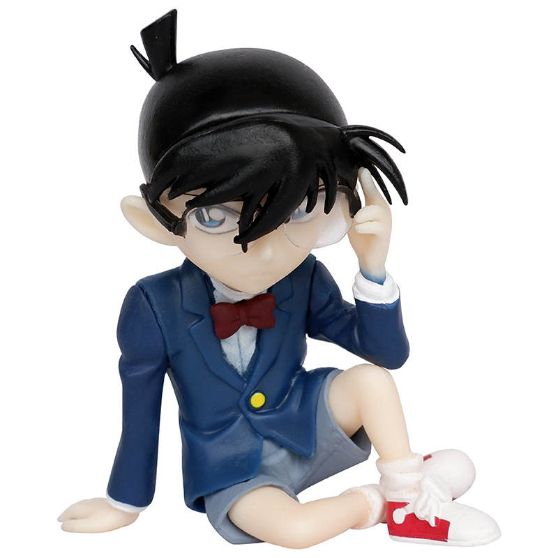 โมเดลฟิกเกอร์ รูปนักสืบโคนัน 2D Edogawa Conan Sitting Pose แบบไดนามิก ...