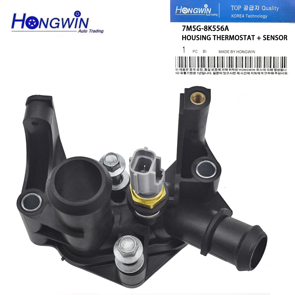 เทอร์โมสตัทหล่อเย็นเครื่องยนต์ พร้อมเซนเซอร์ 7M5G-8K556A 7M5G-8K556-AC ...