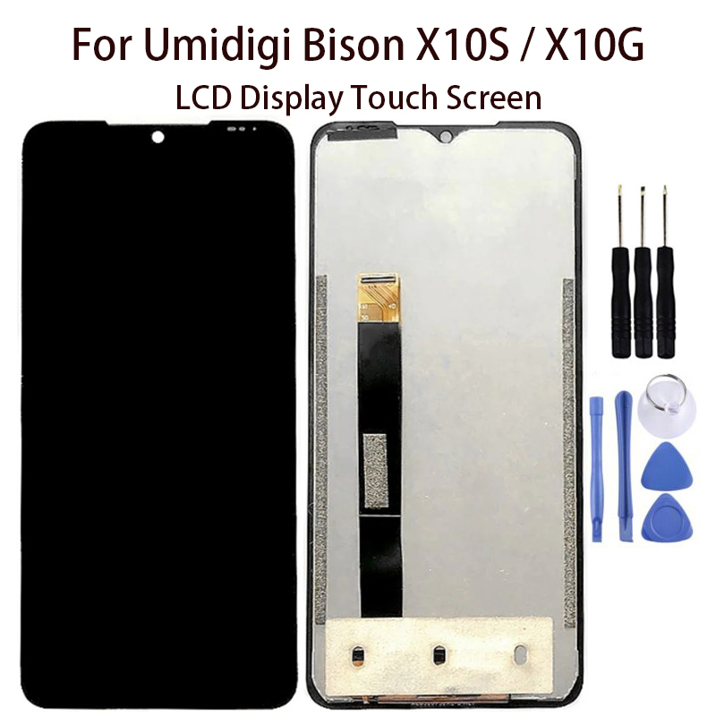 อะไหล่หน้าจอสัมผัสดิจิทัล LCD แบบเปลี่ยน สําหรับ Umidigi Bison X10S X10G | Shopee Thailand