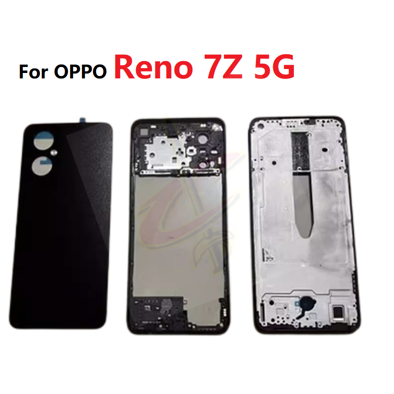 บอดี้ Body ฝาหลัง เคสกลาง กรอบหน้าจอ LCD สําหรับ OPPO Reno7 Reno 7 Z 7Z 5G | Shopee Thailand