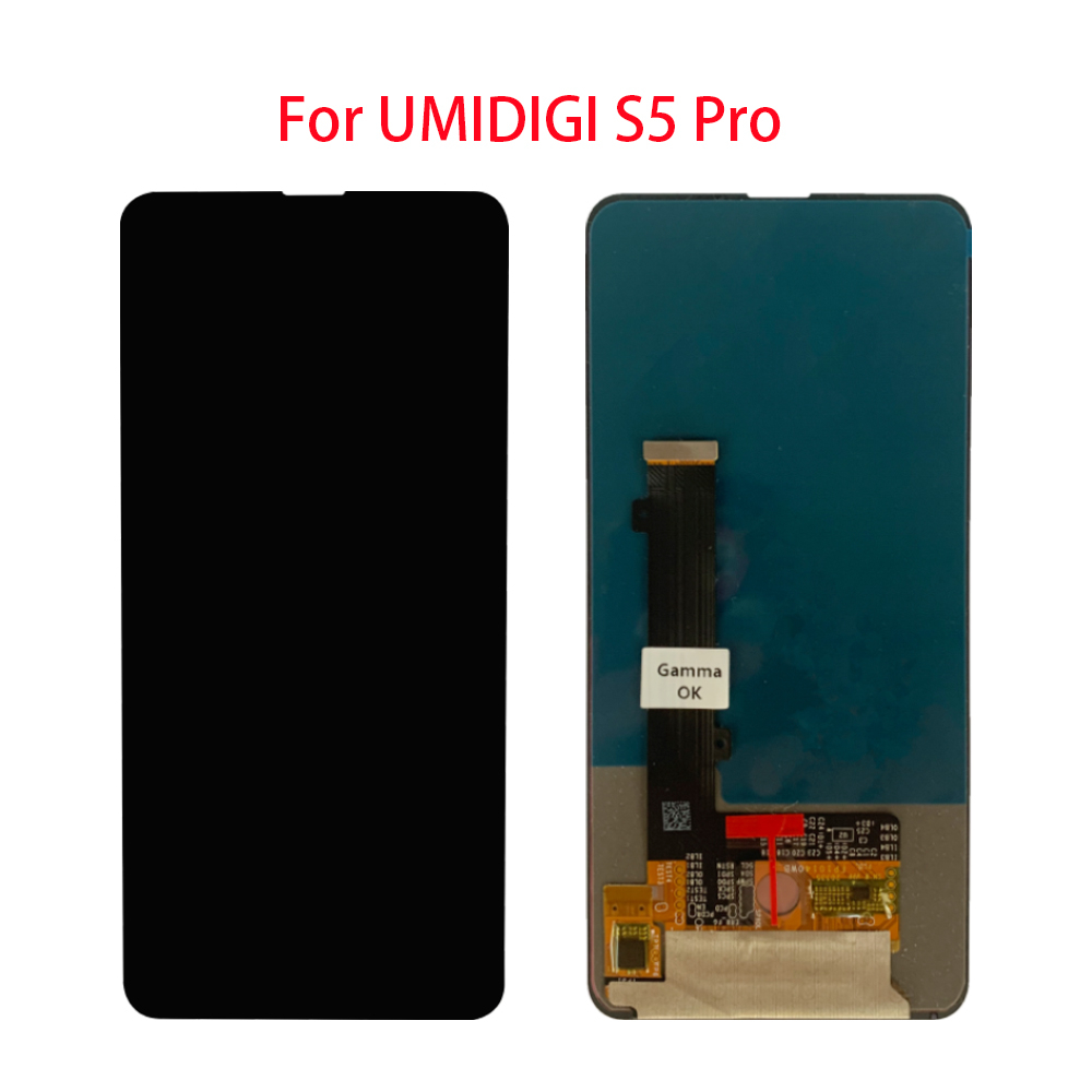 หน้าจอแสดงผล LCD สําหรับ Umidigi S5 Pro LCDs หน้าจอสัมผัส LCD เลนส์ ...