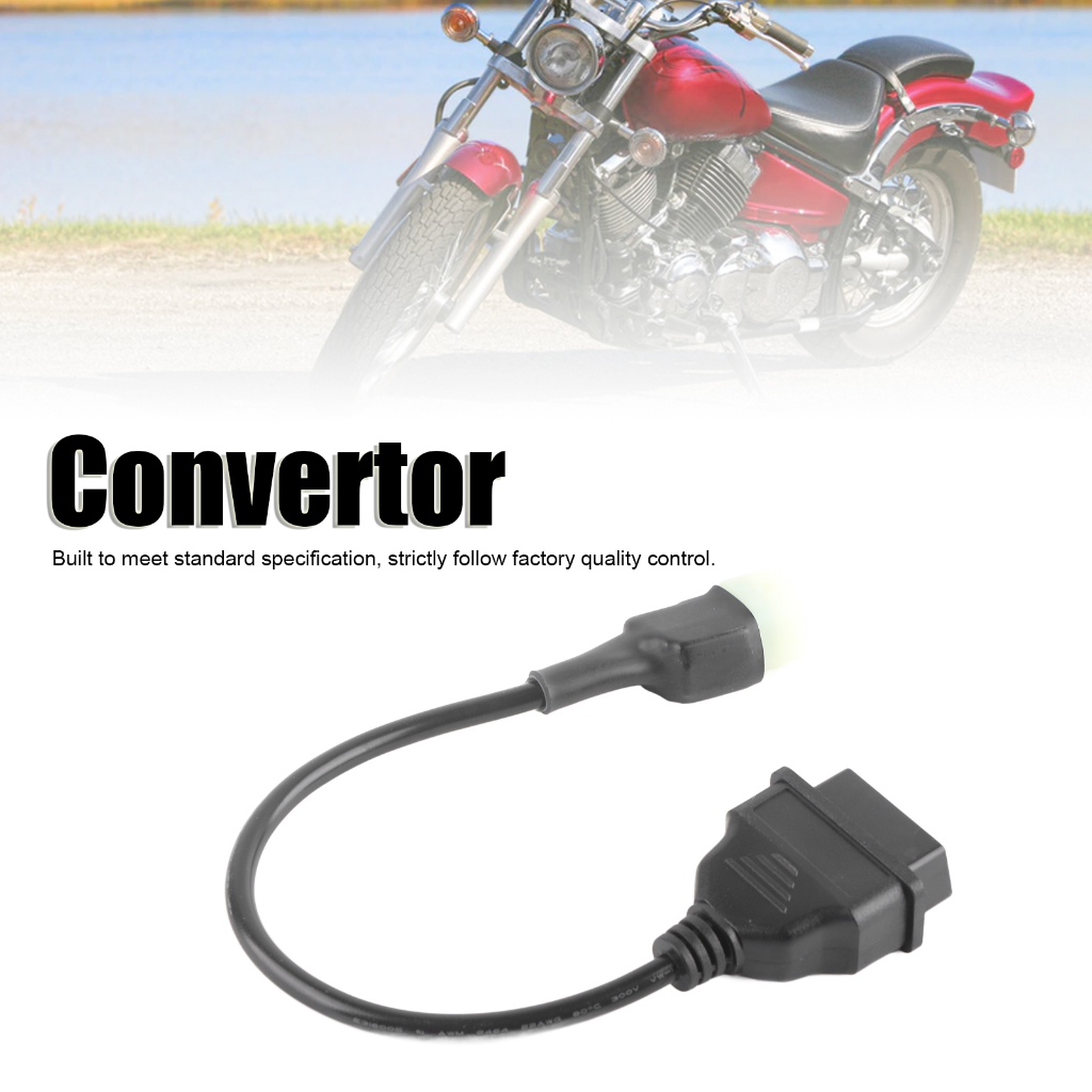 OBD2 to 4 Pin Diagnostic Adapter Cable Motorcycle Fault Detection Parts ...