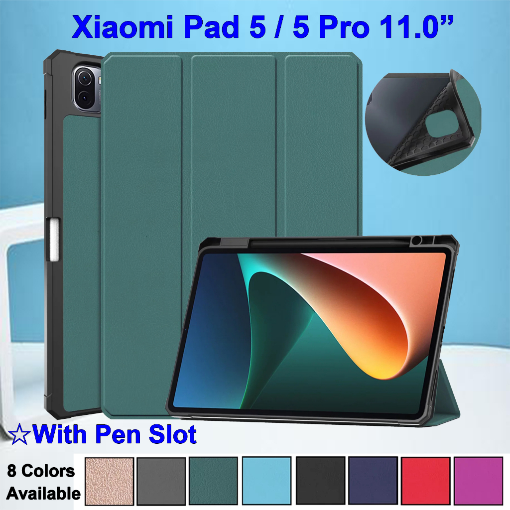 สําหรับ Xiaomi Pad 5 Pro 5G Mi Pad5 (2021) 11.0 นิ้ว 21051182G เคสแท็บเล็ตแฟชั่น พร้อมช่องใส่ปาก ...