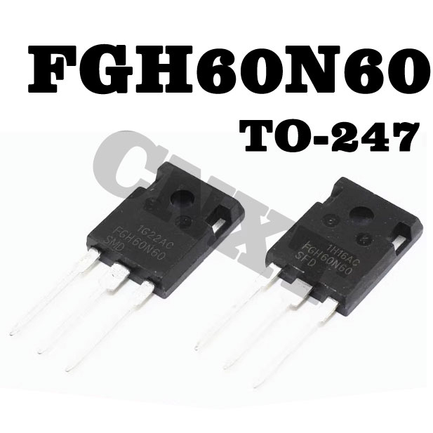1ชิ้นใหม่ FGH60N60SFD FGH60N60SMD FGH60N60 อินเวอร์เตอร์อินเวอร์เตอร์ ...