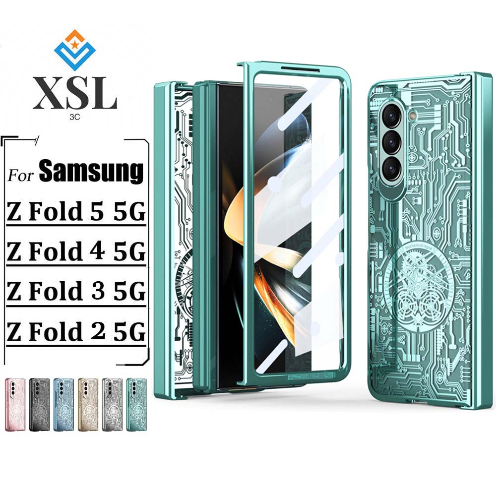 เคสโทรศัพท์มือถือแบบใส กันกระแทก ลาย Mechanical Legend สําหรับ Samsung ...