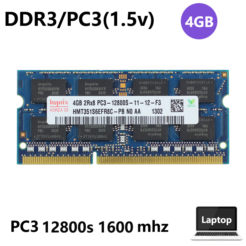 หน่วยความจําแล็ปท็อป 8GB 4GB 2GB DDR2 DDR3 DDR3L PC2-5300S PC2-6400S PC3-8500S PC3-10600S PC3 ...