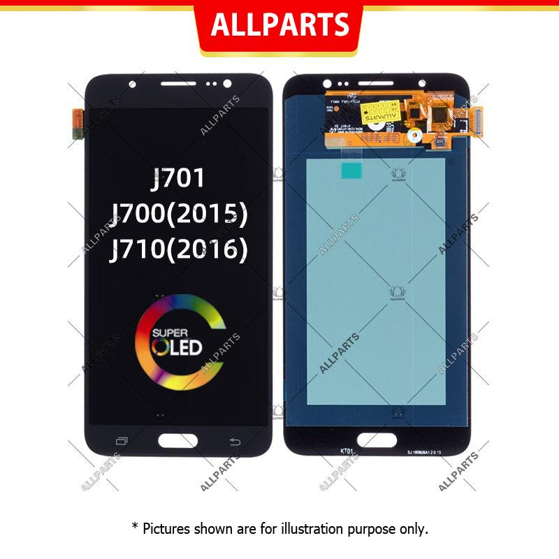 Display จอ ทัช สำหรับ SAMSUNG J7 Metal J710 2016 J7 2015 J700 J701 LCD หน้าจอ พร้อมทัชสกรีน ...