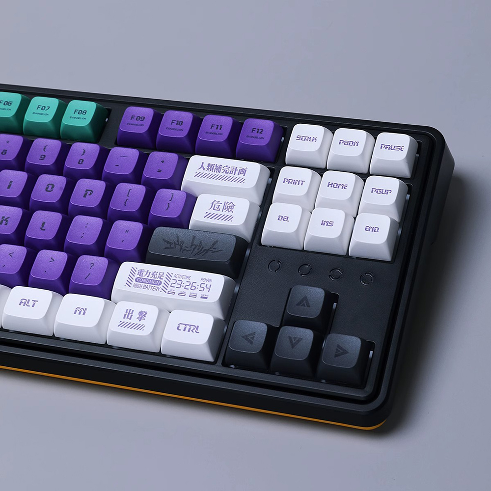 EVA-01 keycaps XDA profile Dye-Sublimation PBT keycap 134key | Shopee ...