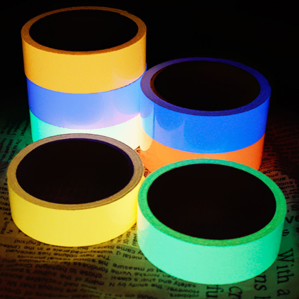 10 เมตร Glow-In-The-Dark เทป 1 ซม. ~ 5 ซม.กว้าง Super Bright Self ...