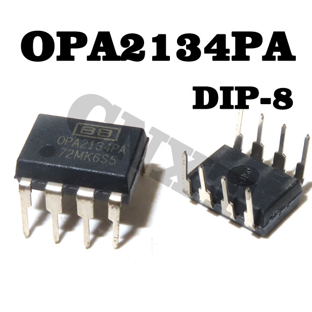 1ชิ้น/ล็อตต้นฉบับใหม่ OPA2134PA OPA2134 ตรง DIP8 ช่องสัญญาณเสียงวิดีโอ ...