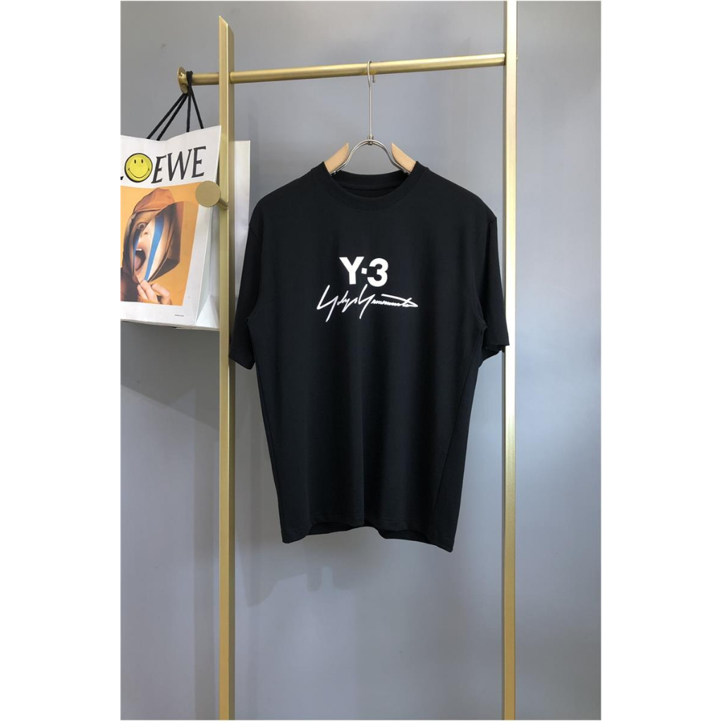 Y-3y3 เสื้อยืดแขนสั้นลําลอง ผ้าฝ้าย อเนกประสงค์ สําหรับผู้ชาย และ ...