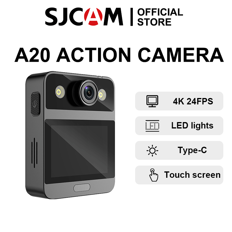 Sjcam A10 กล้องแอคชั่น กล้องติดตัวตำรวจ Full HD 1080p Police Body ...