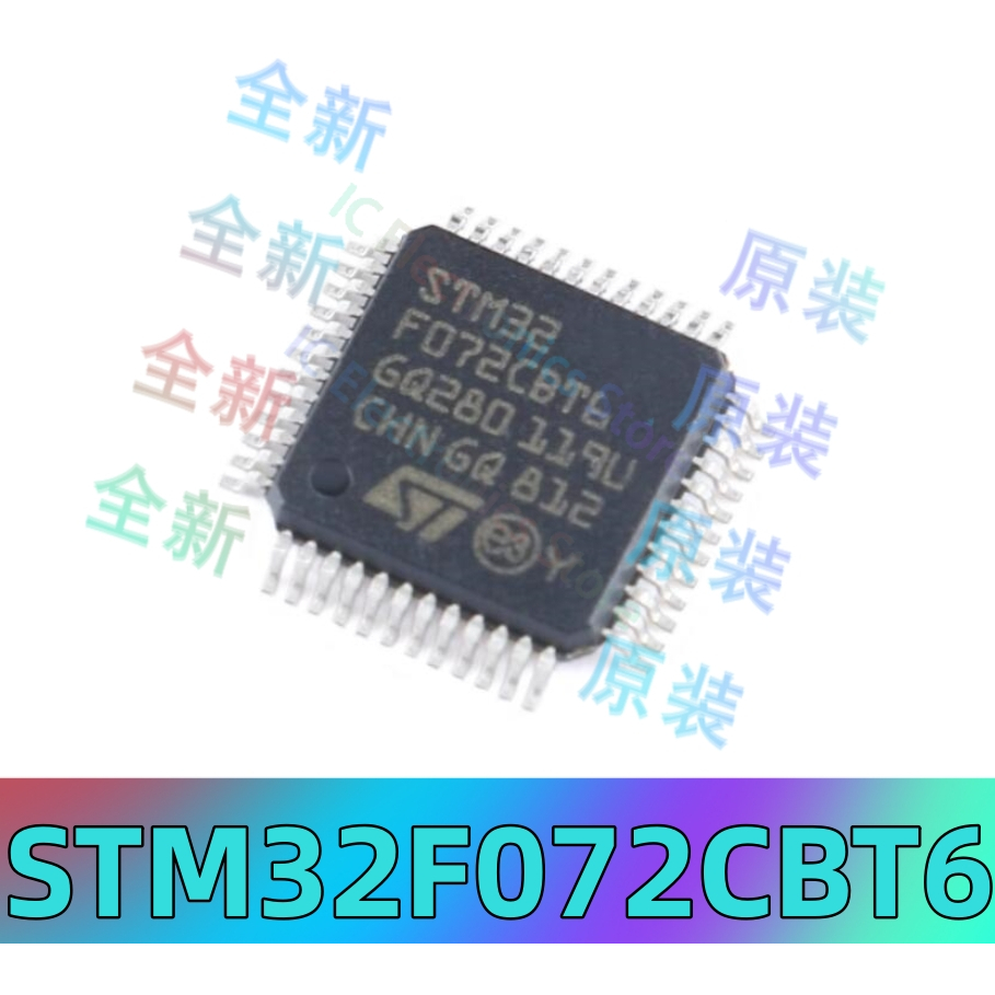 ไมโครคอนโทรลเลอร์ STM32F072CBT6 STM32F LQFP-48 ARM Cortex-M0 32-Bit MCU ... ไมโครคอนโทรลเลอร์ STM32F072CBT6 STM32F LQFP-48 ARM Cortex-M0 32-Bit MCU ...