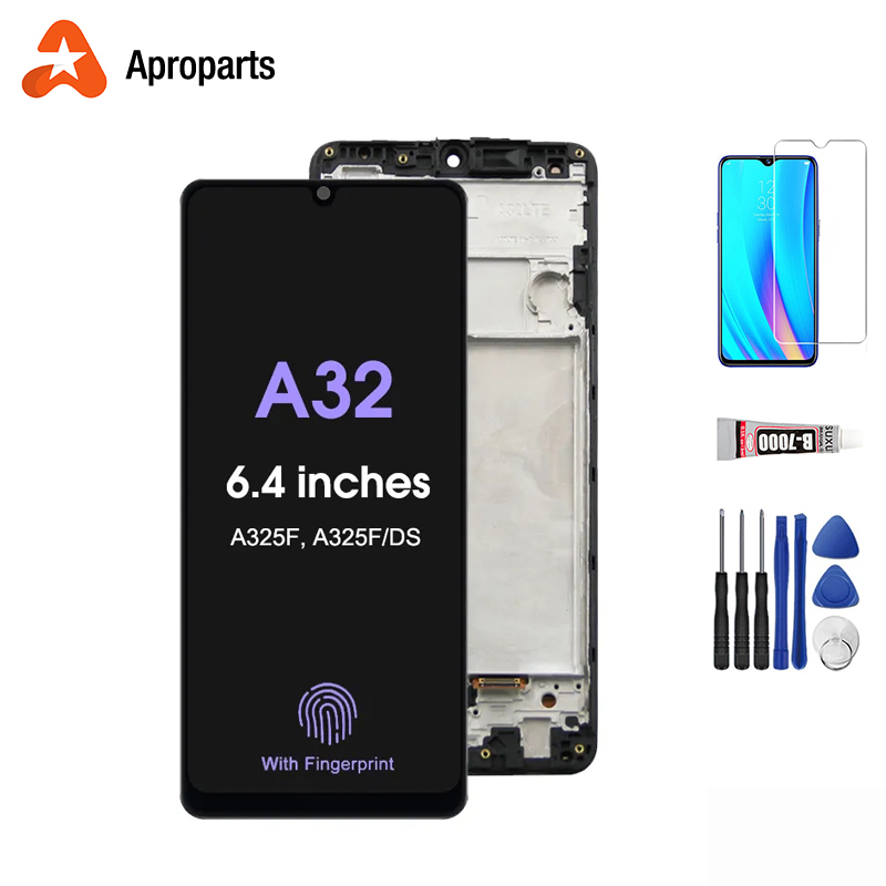 Oled อะไหล่หน้าจอสัมผัสดิจิทัล LCD แบบเปลี่ยน สําหรับ Samsung Galaxy A20 A30 A30S A50 A50S A31 ...