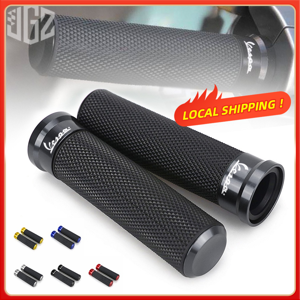for VESPA ปลอกแฮนด์ Hand Grips Motorcycle CNC Handle Bar Grip Throttle ...