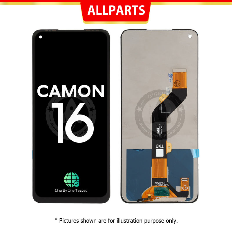 Display จอ ทัช สำหรับ Tecno Camon 16 CE7 CE7j LCD หน้าจอ พร้อมทัชสกรีน ...