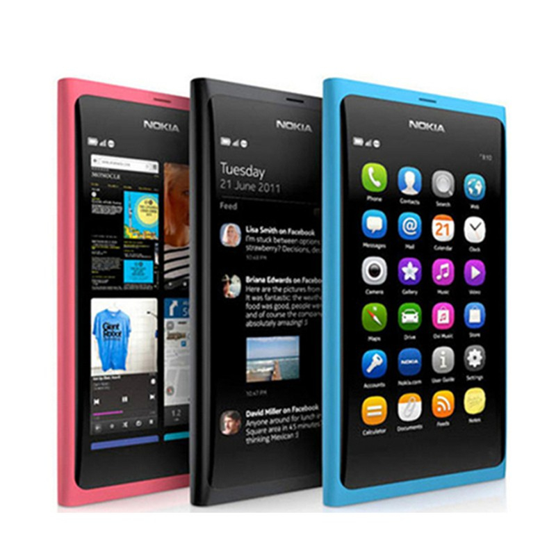 Nokia N9 โทรศัพท์มือถือ 3G 16GB Wifi ของแท้ ครบชุด | Shopee Thailand