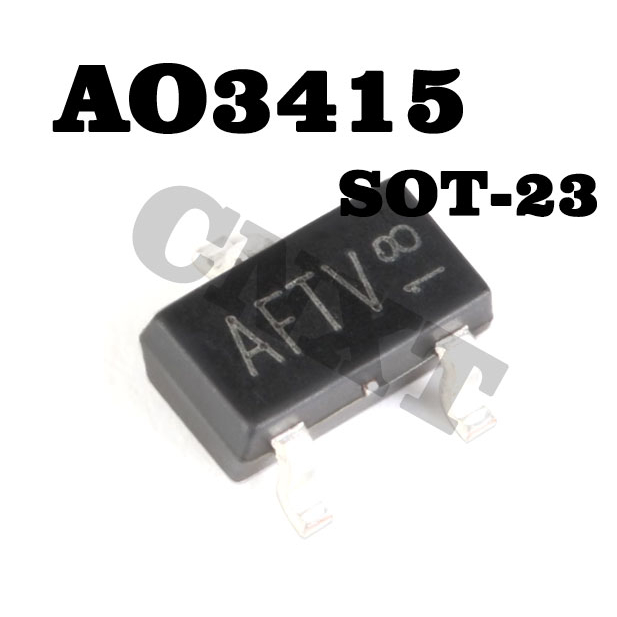 100 ชิ้นใหม่ Original AO3415 ซิลค์สกรีน AF SOT-23 P Channel MOSFET Field Effect Tube | Shopee ...