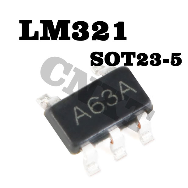 100 ชิ้น LM321MX LM321 LM321MFX A63A SOT-23-5 เครื่องขยายเสียงที่ใช้พลังงานต่ำ | Shopee Thailand