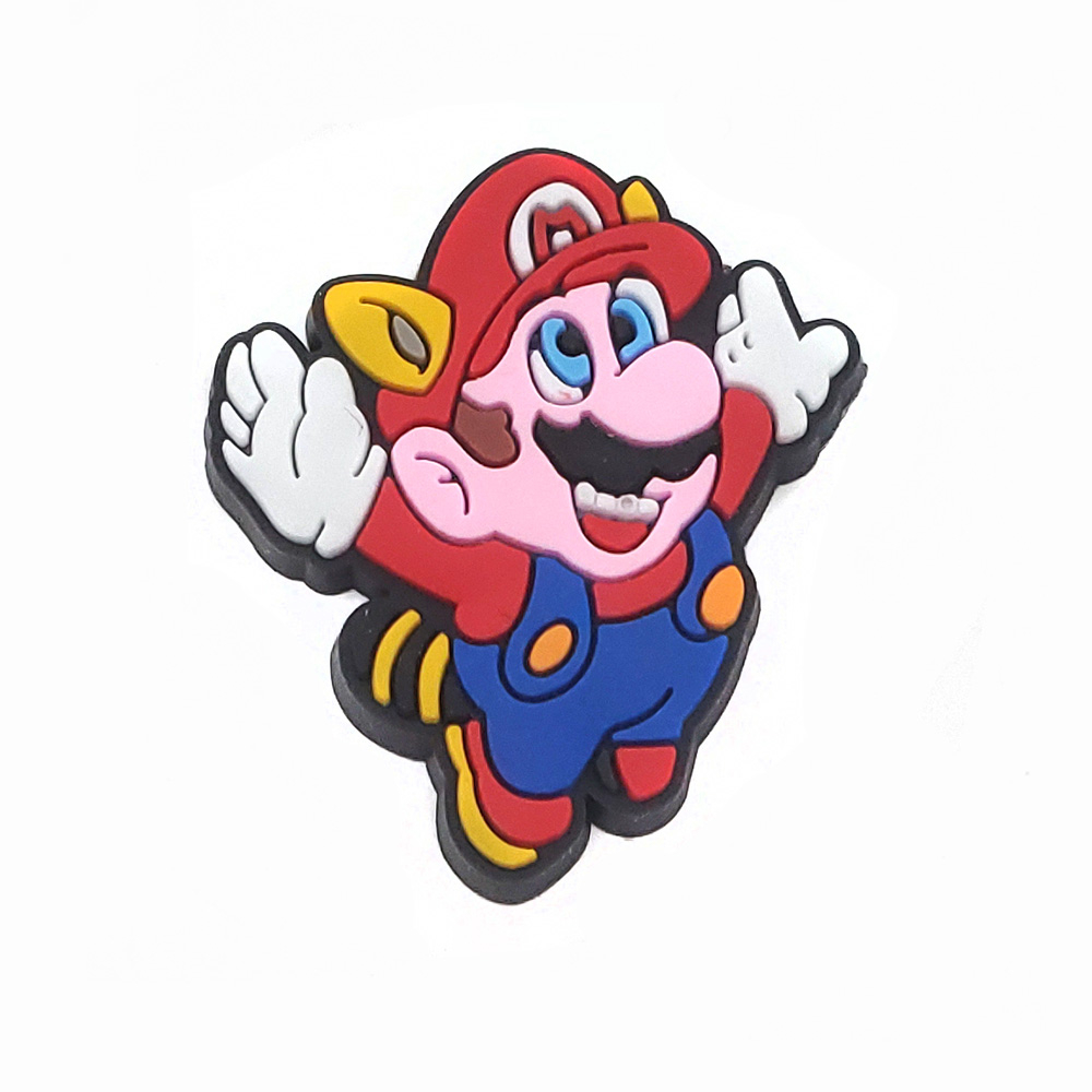 มาแรง เข็มกลัด ลายการ์ตูน Super Mario jibbitz สไตล์คลาสสิก สําหรับตก ...