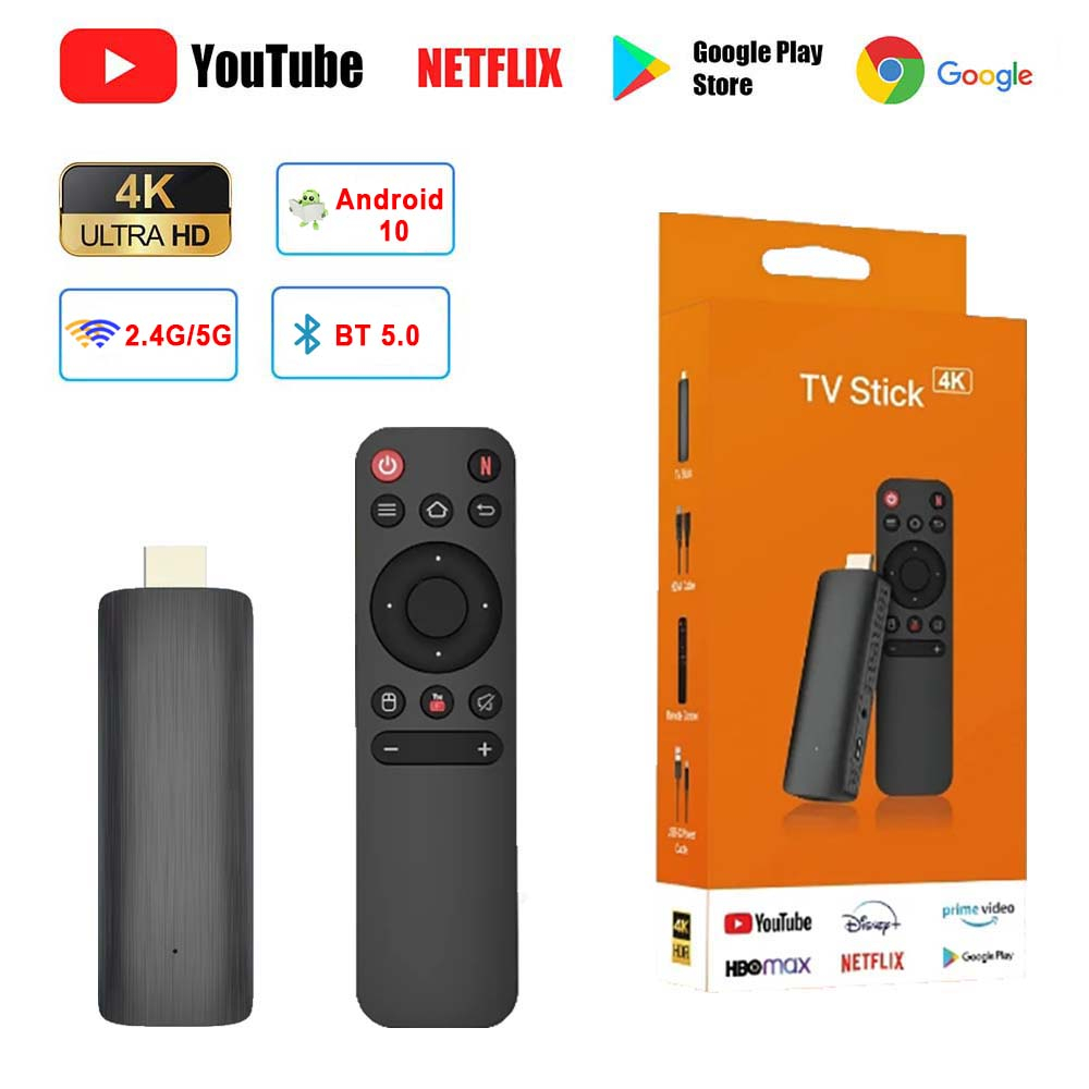 M98 TV Stick 4K TV Media Streaming พร้อม Google Assistant Android ...