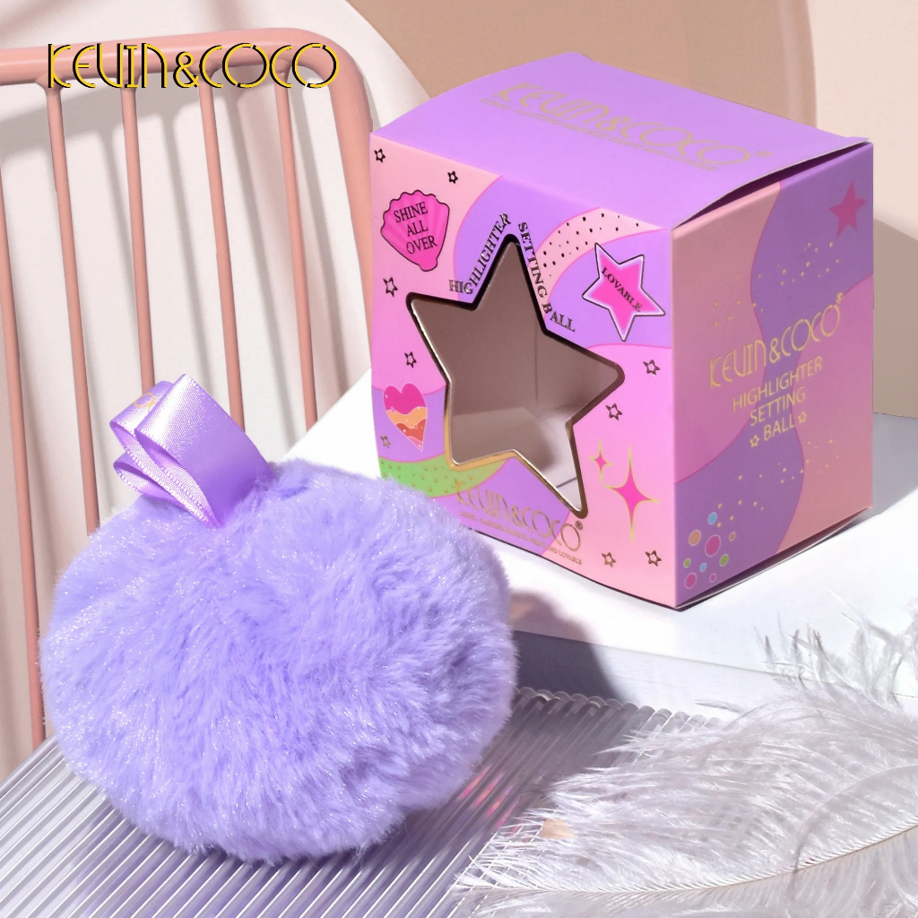 Kevin&coco® แป้งพัฟ ไฮไลท์ ควบคุมความมัน กันน้ํา สําหรับแต่งหน้า ...