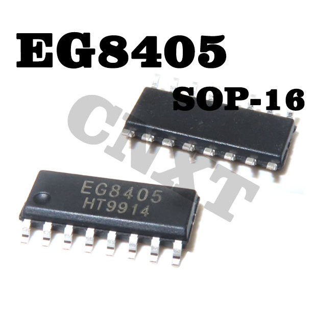 10 ชิ้นใหม่ EG8405 SOP-16 Ultra Low EMI สเตอริโอคลาส D เครื่องขยายเสียง ...