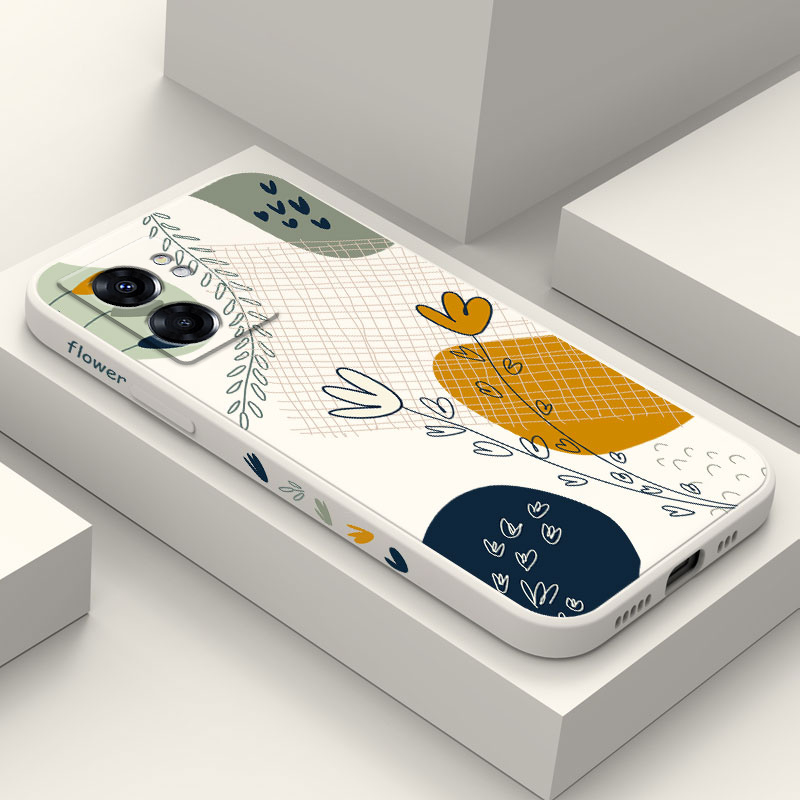 เคสโทรศัพท์มือถือ ลายบล็อกสี สร้างสรรค์ สําหรับ Oppo A57 A77 A77s A98