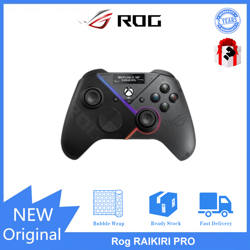 Rog RAIKIRI PRO ตัวควบคุมเกมไร้สาย สามโหมด | Shopee Thailand