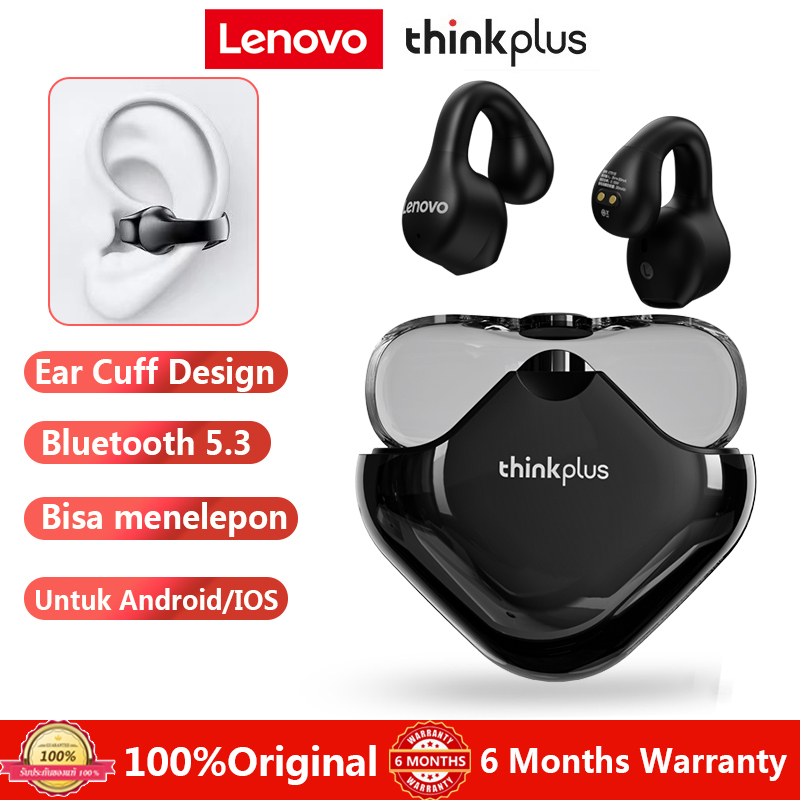 หูฟังไร้สาย Lenovo Thinkplus XT61 Ear bone clip Earphone หูฟังTWS Bluetooth 5.3 หูฟังบลูทูธไร้ ...