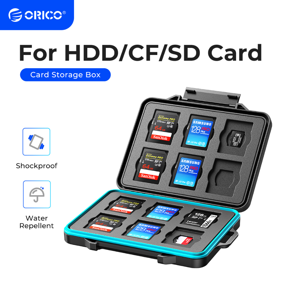 Orico Digital Storage Box sd tf การ์ดหน่วยความจํา reader HDD SSD ...