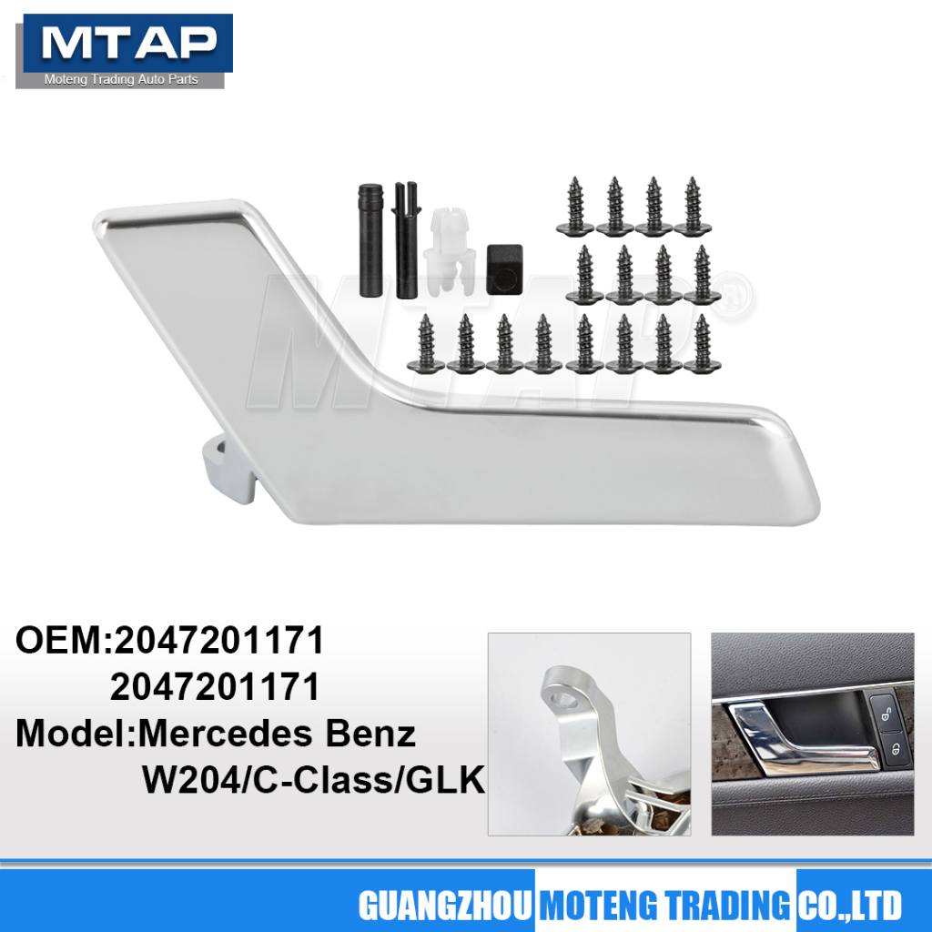 มือจับประตูด้านใน Matte /Chrome สําหรับ Mercedes Benz W204/C-Class/GLK ...