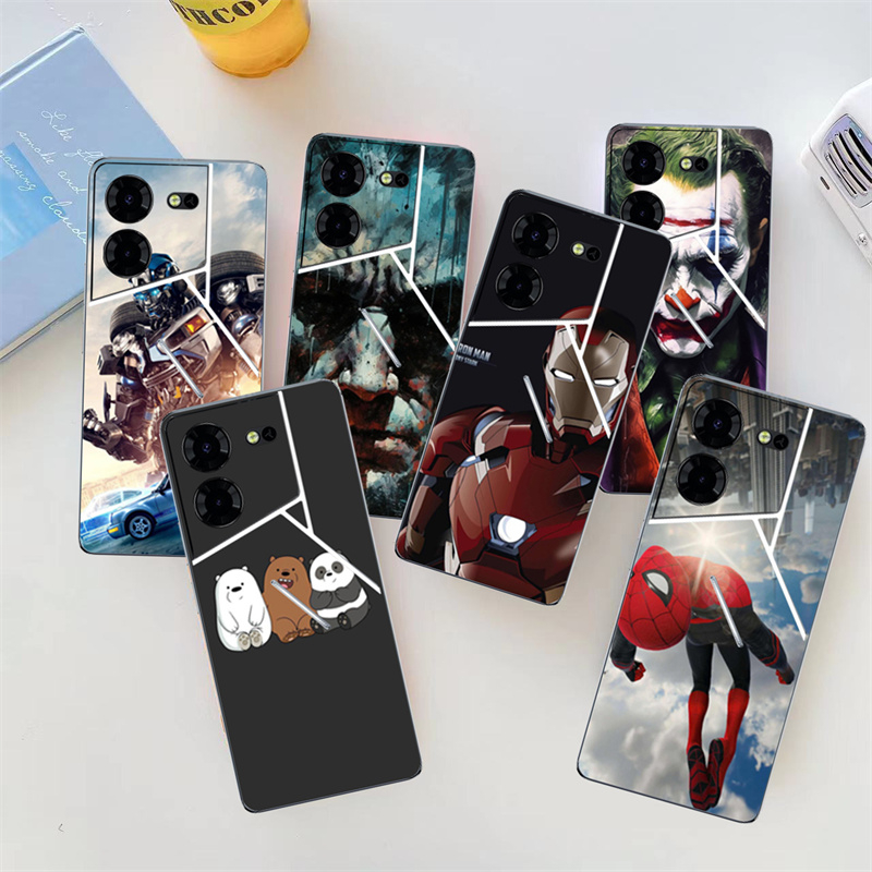 Tecno Pova 5 Pro LH8n เคส แฟชั่น สไตล์ ทาสี รูปแบบ เคส TPU ซิลิโคน เคส ...