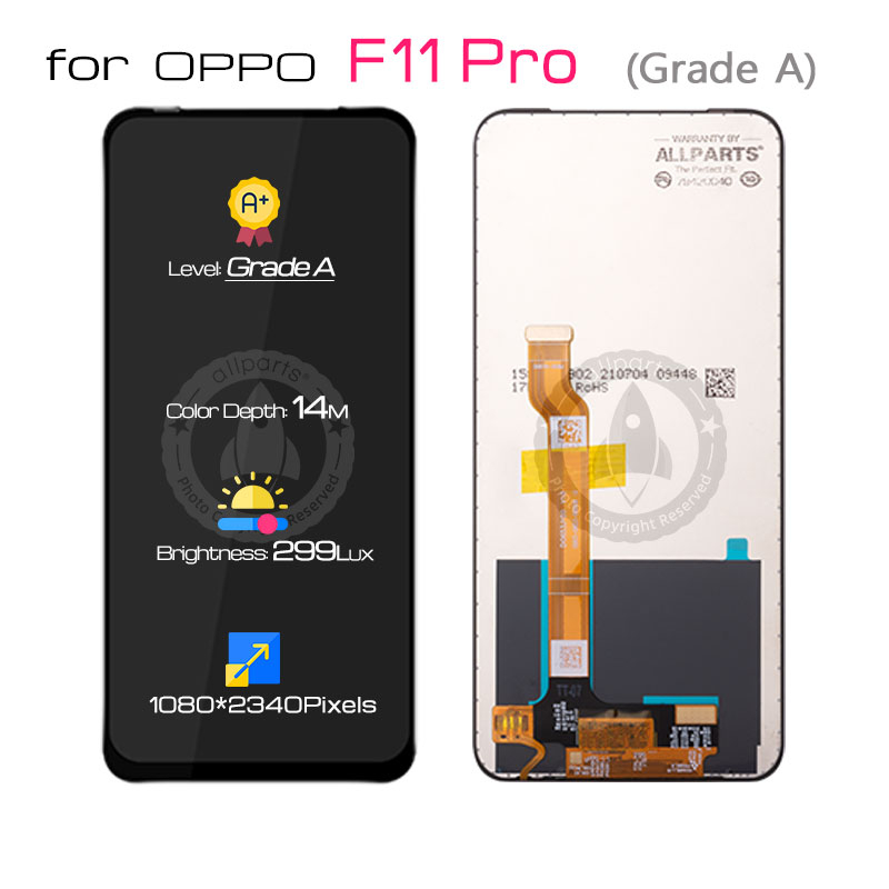 Display จอ ทัช สำหรับ Oppo A9 2019 A9x F11 F11 Pro Lcd หน้าจอ พร้อม