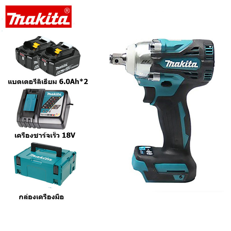 [สินค้าใหม่] I makita dw300 ประแจแบตเตอรี่ลิเธียมไร้สาย 18V แบบชาร์จไฟ ...
