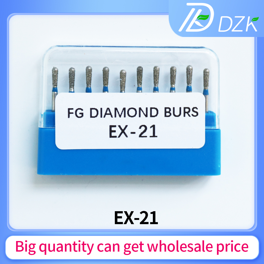 10Pcs/Pack EX SeriesTaper Flat End FG Diamond Burs ดอกสว่าน | Shopee Thailand