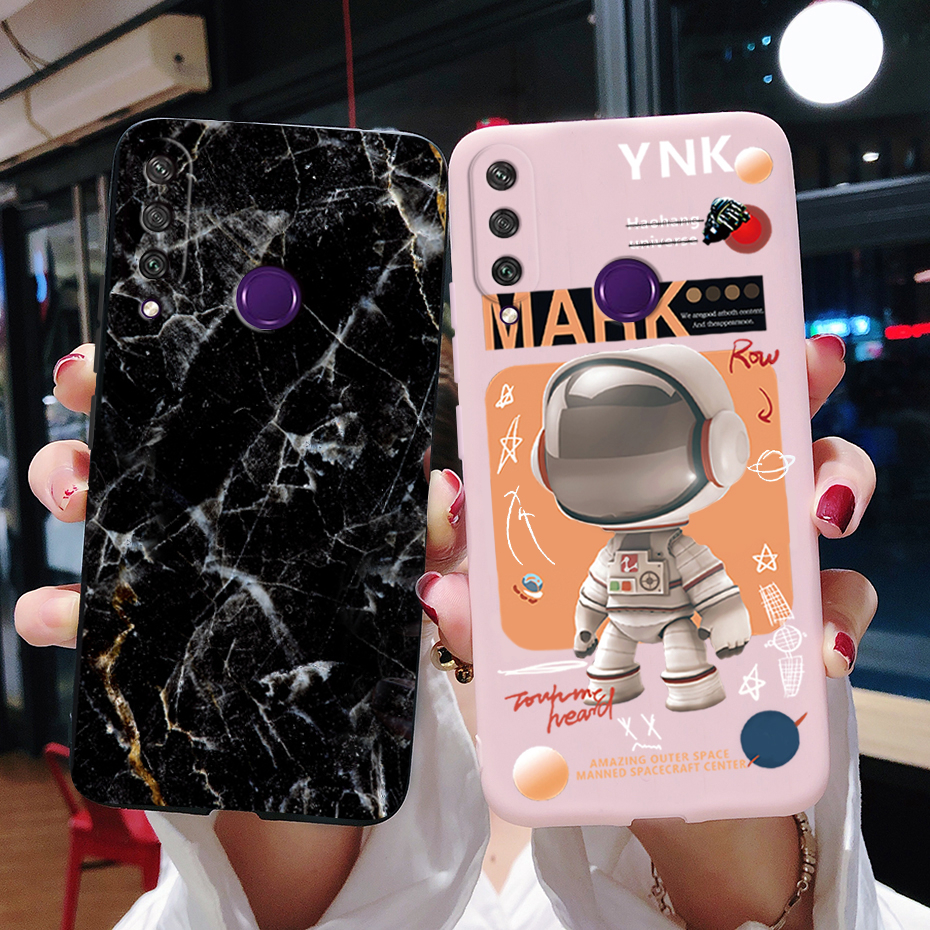 เคสโทรศัพท์ซิลิโคน TPU แบบนิ่ม พิมพ์ลายนักบินอวกาศ สําหรับ Huawei Y6P ...
