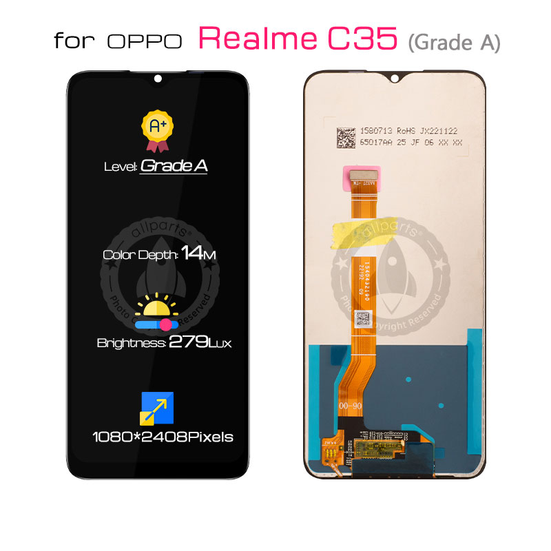 Display จอ ทัช สำหรับ OPPO Realme C35 LCD หน้าจอ พร้อมทัชสกรีน | Shopee ...