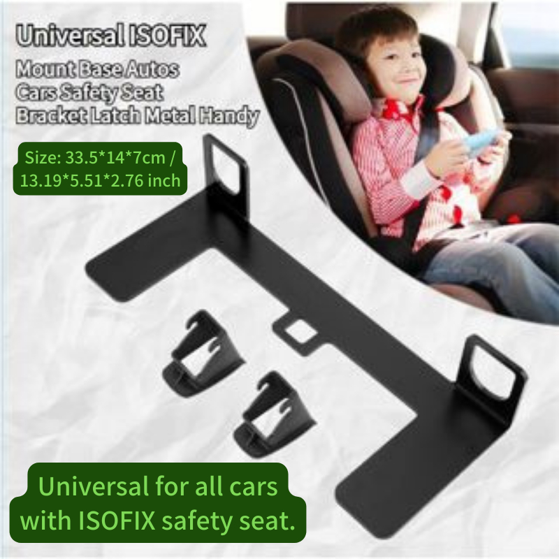 COD พร้อมส่ง Universal Isofix อุปกรณ์เมาท์ขาตั้งโลหะเพื่อความปลอดภัยสําหรับที่นั่งรถยนต์ ที่ยึด ...