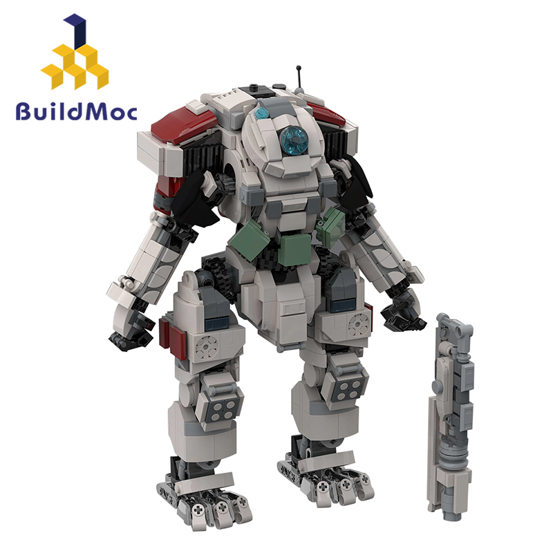 Buildmoc Titanfall บล็อคตัวต่อหุ่นยนต์ Titan Mech 2 โมเดล ของเล่นเสริม ...