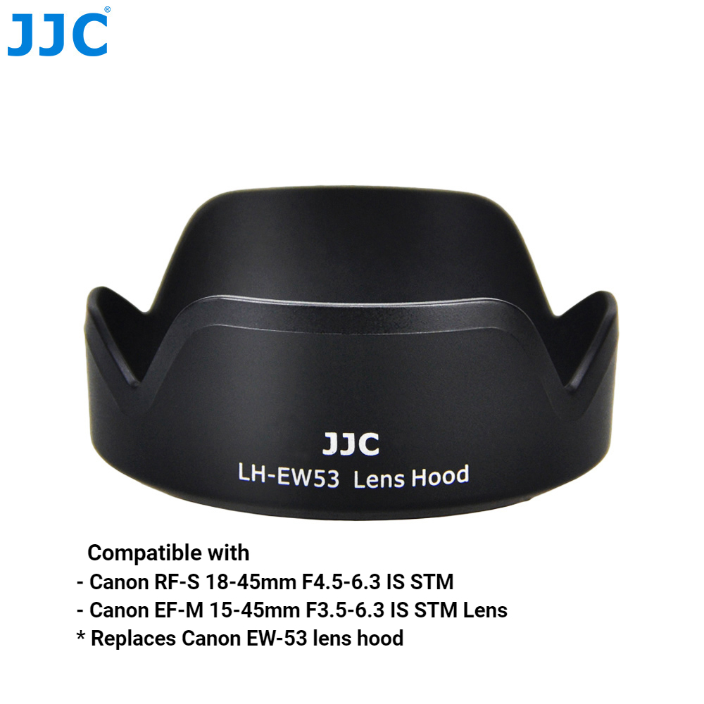 JJC Lens Hood ฝาครอบเลนส์กล้อง Canon RF 16mm / 35mm / 50mm F1.8 STM / 85mm F2 / 15-35mm / 24 ...