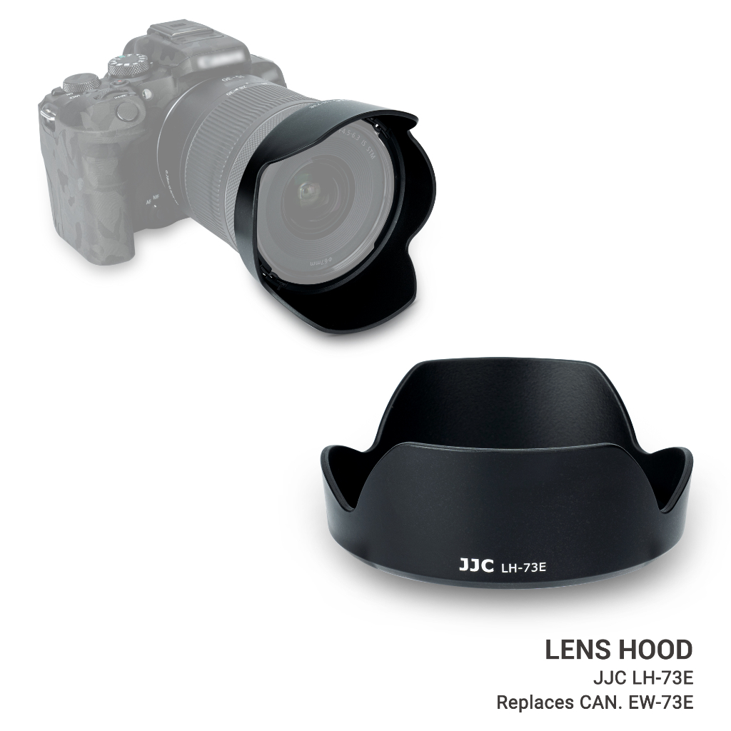 JJC Lens Hood ฝาครอบเลนส์กล้อง Canon RF 16mm / 35mm / 50mm F1.8 STM / 85mm F2 / 15-35mm / 24 ...
