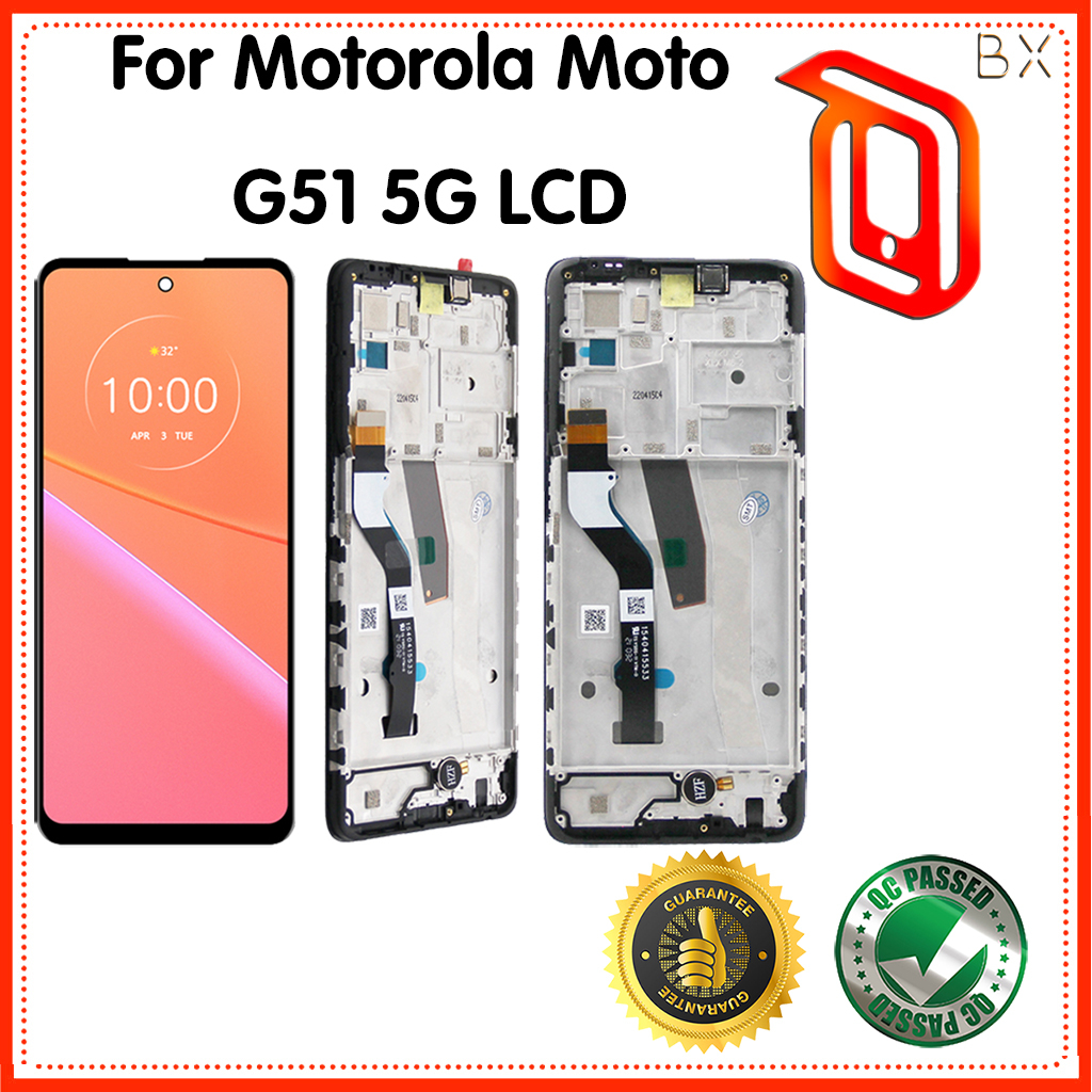 อะไหล่หน้าจอสัมผัส LCD 6.8 นิ้ว สําหรับ Motorola Moto G51 5G Moto G51 5G XT2171-2 | Shopee Thailand