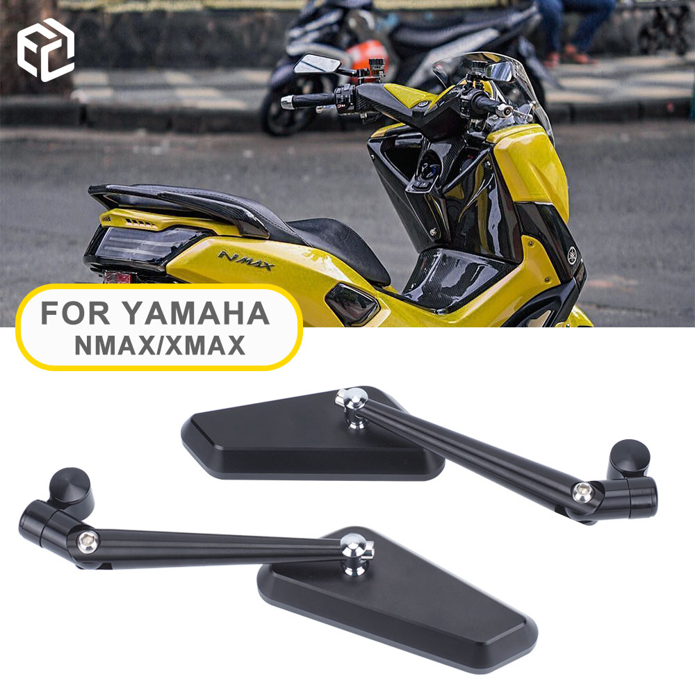 กระจกมองหลังรถจักรยานยนต์ สําหรับ YAMAHA FZ1 MT09 MT07 XMAX 300 MT03 MT 09 07 NMAX 125 155 ...