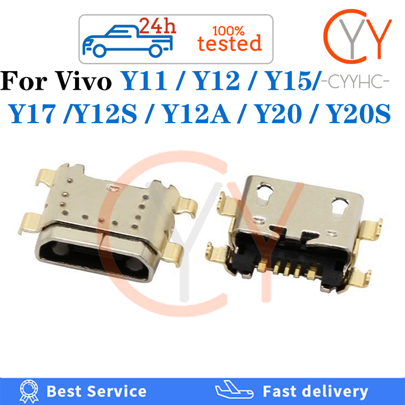 ปลั๊กแจ็คเชื่อมต่อพอร์ตชาร์จ Micro USB สําหรับ Vivo Y11 Y12 Y15 Y17 ...