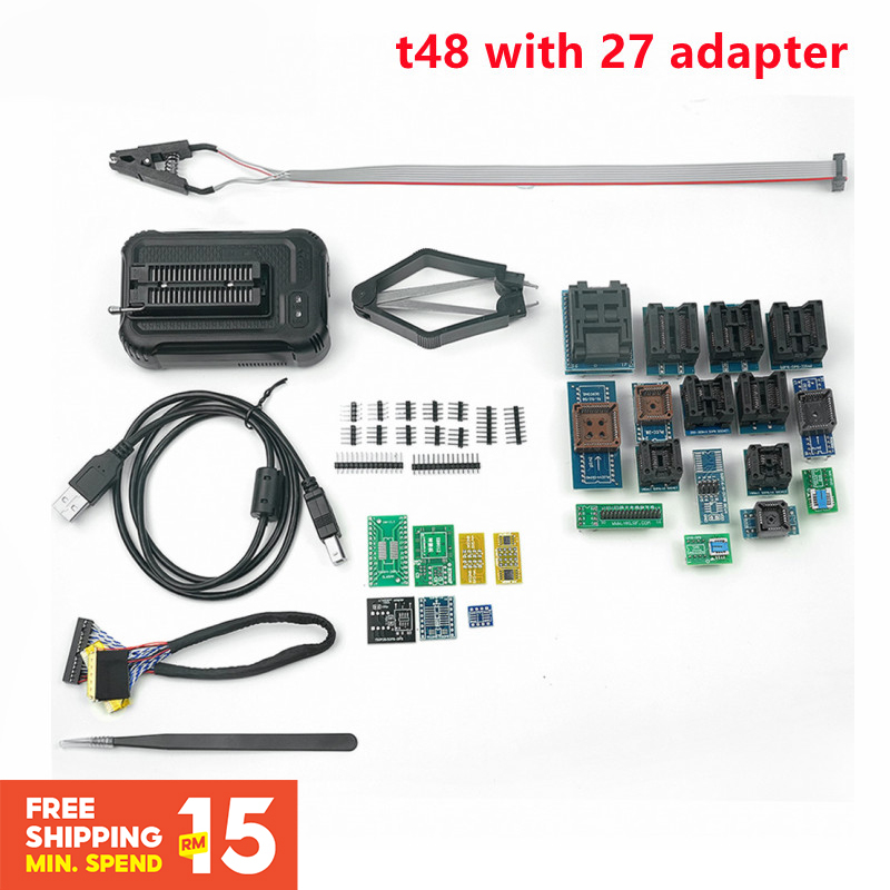 ⭐⭐⭐ใหม่ โปรแกรมเมอร์ T48 (TL866-3G) รองรับ 28000+ ICs สําหรับ SPI Nor ...